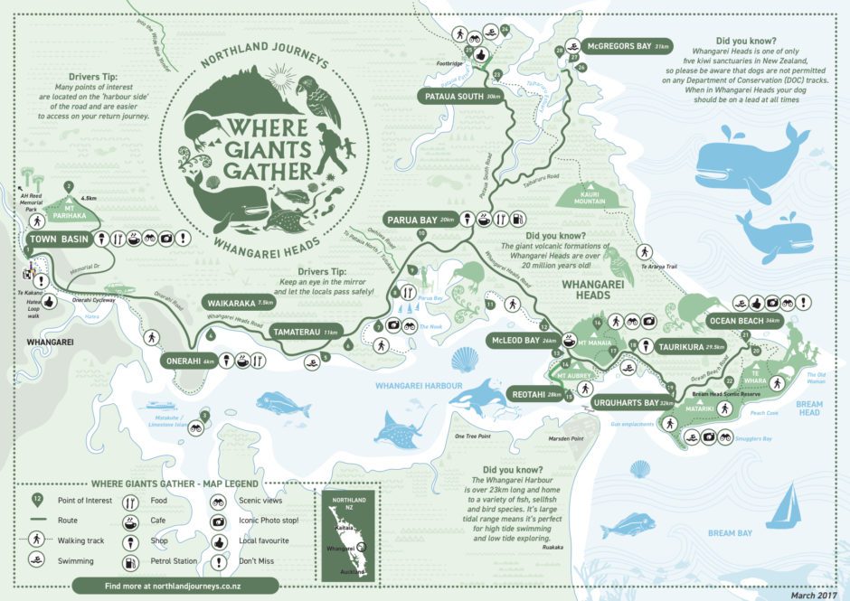 Where-Giants-Gather_Map - Ara Roa Unique Accommodation